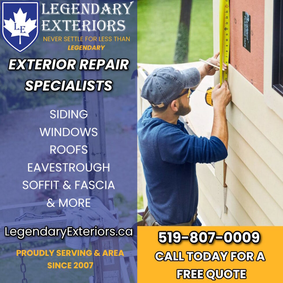 From Siding to Roofs - Legendary Exteriors | Roofers Siding Windows ...