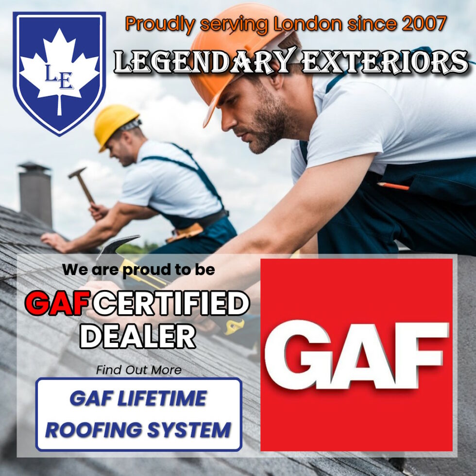 We use only GAF Lifetime Roofing products - Legendary Exteriors ...